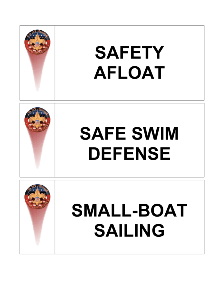 Small-boat Sailing - Flash Cards