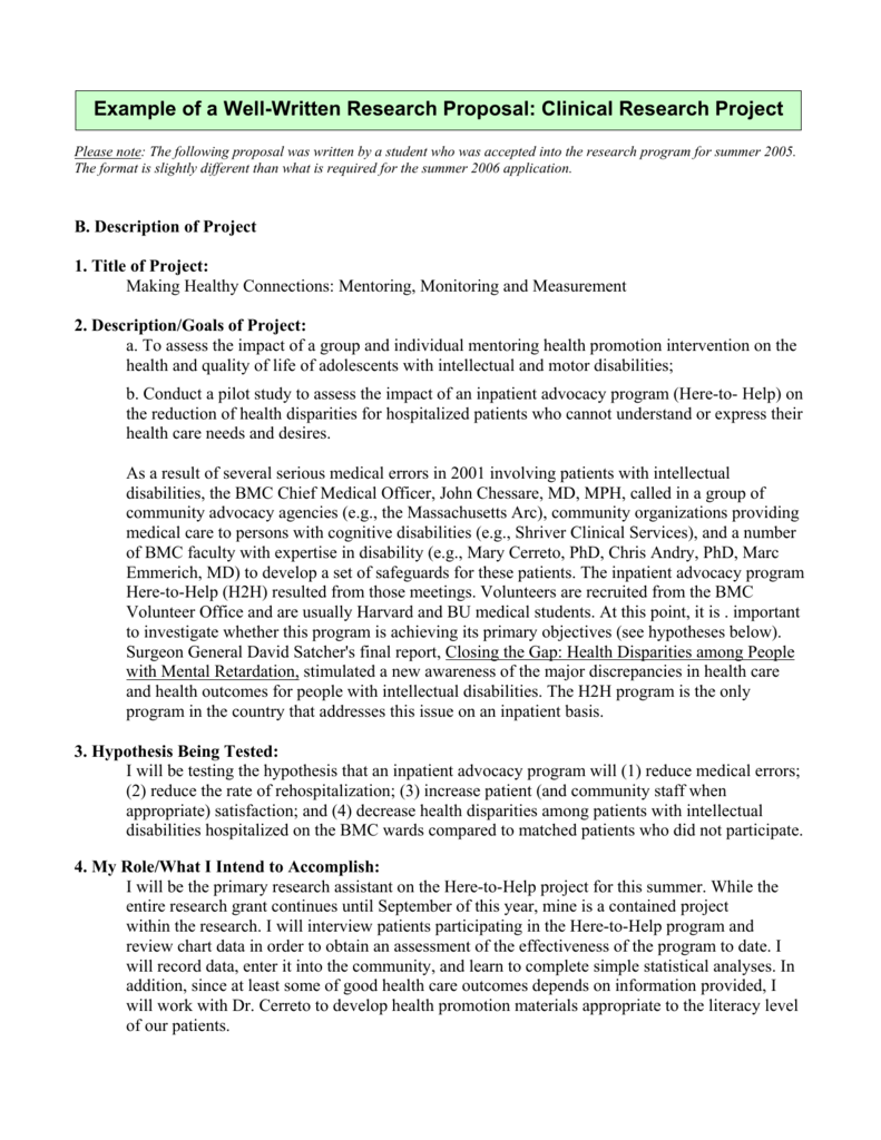  Research Proposal Hypothesis Example Hypothesis Example 2019 01 20