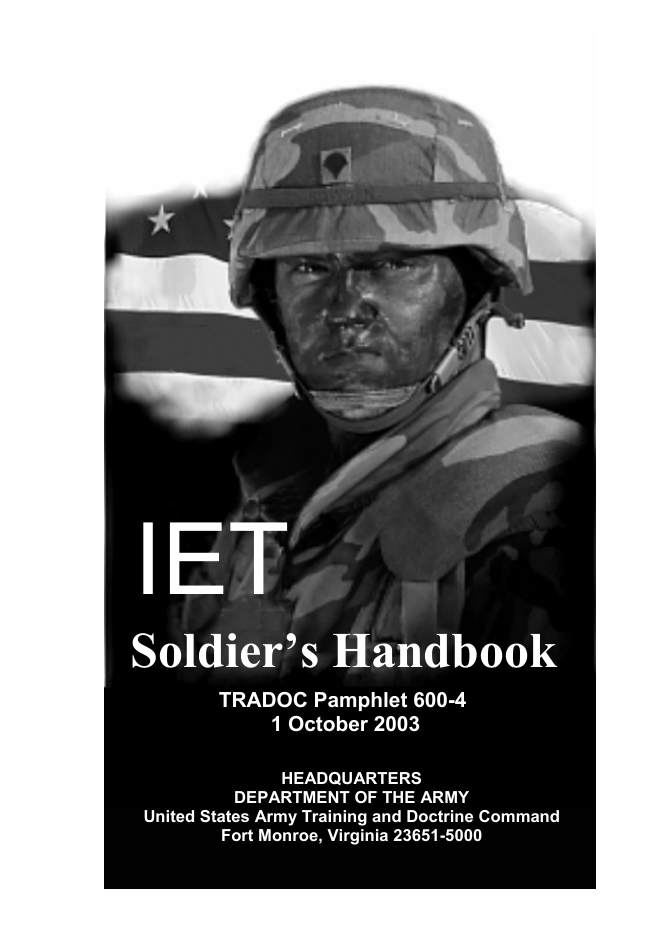 Soldier's Handbook - PatriotResistance.com