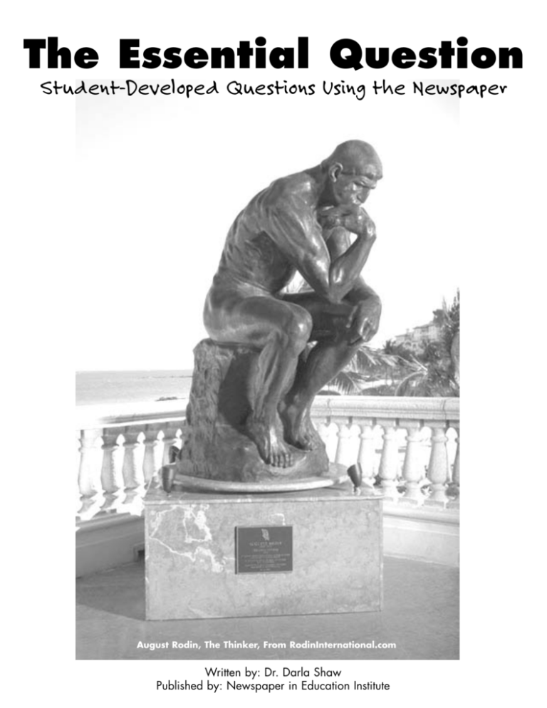 Essential Question Guide Essential Question Guide