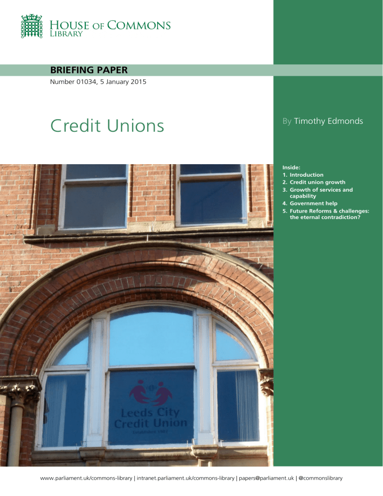 Credit Unions