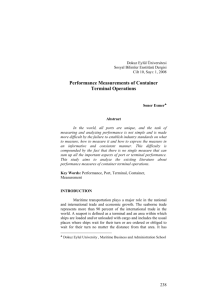 Container Terminals Information
