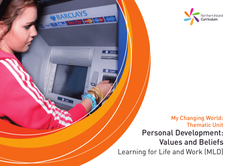 My Changing World Thematic Unit Personal Development