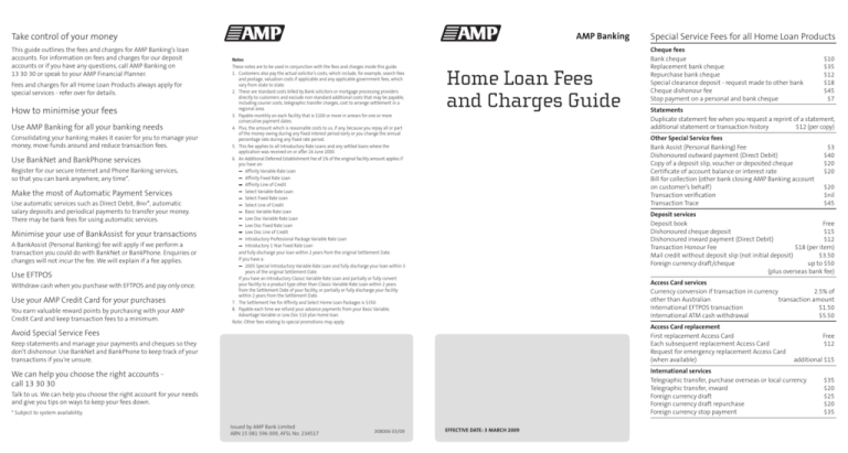 Home Loan Fees And Charges Guide Home Loan Fees And Charges Guide