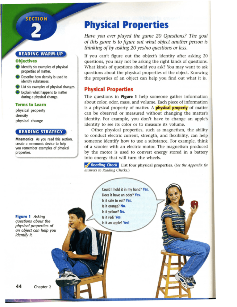 Physical Properties