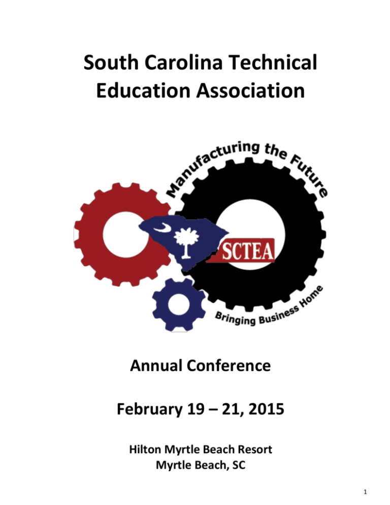 Sessions - South Carolina Technical Education Association