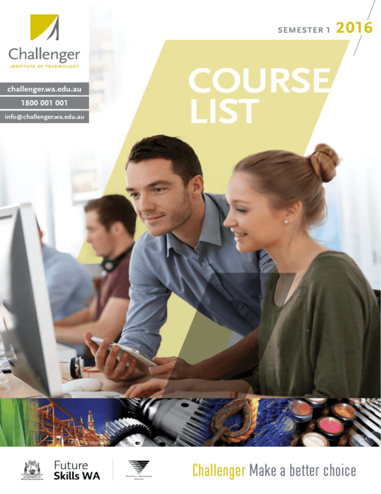course list - Challenger