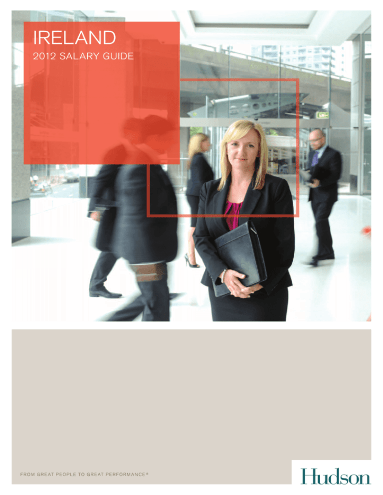 Ireland Salary Survey 2012 Ireland Salary Survey 2012