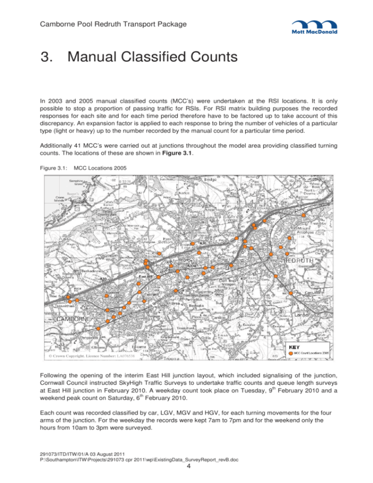3. Manual Classified Counts