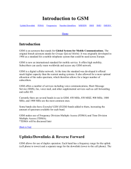 Signal processing in GSM