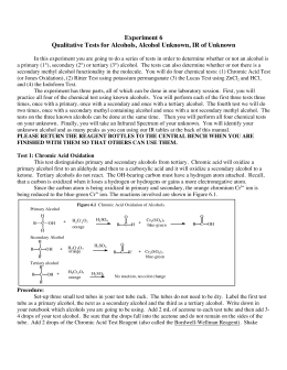Chromic acid test