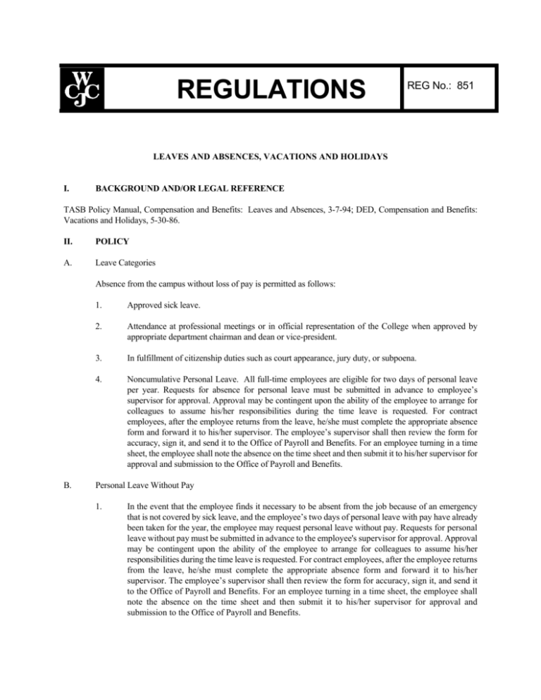 REGULATIONS