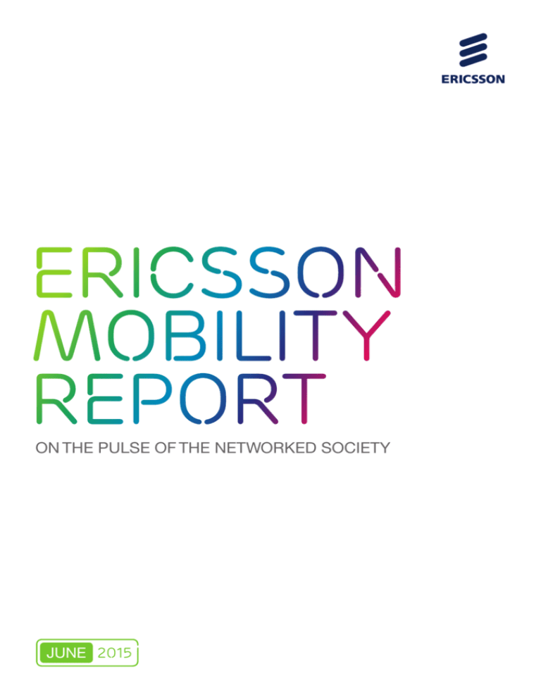 Ericsson Mobility Report June 2015