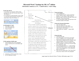 CASE CATALYST HELP SHEET