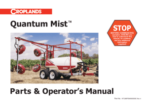 Herbicide Application SWMS