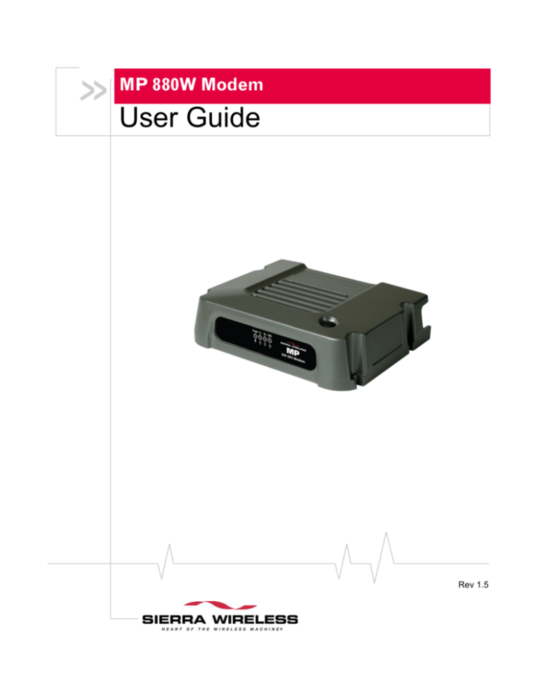 Install the MP modem