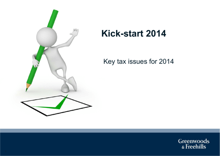 Kick start 2014
