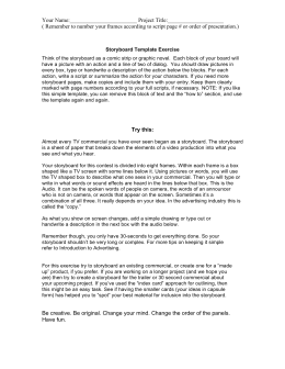 Microsoft Word - Storyboard Template - sifa