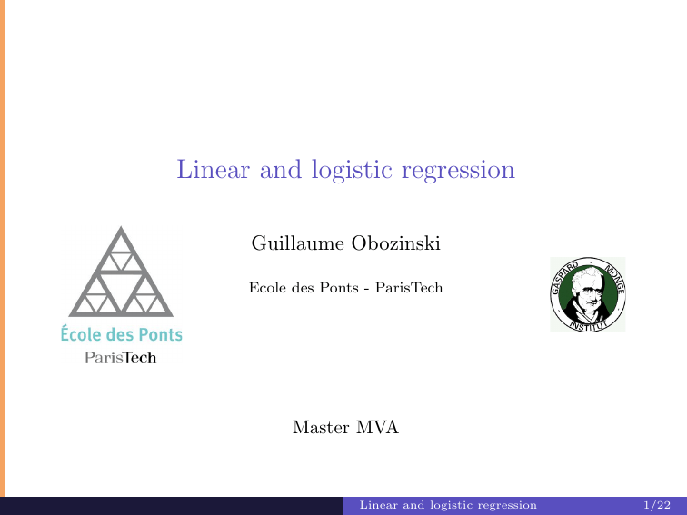 Linear And Logistic Regression