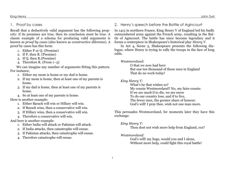 Sample Handout