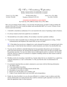IRS Topic 453 - Bradford Tax Institute