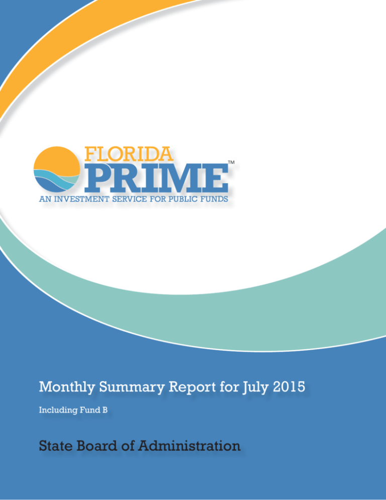 07 31 15 Monthly Summary Report