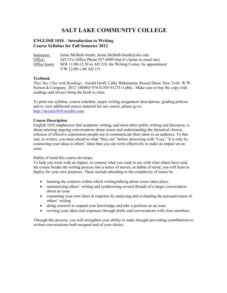 Course Description Course Description