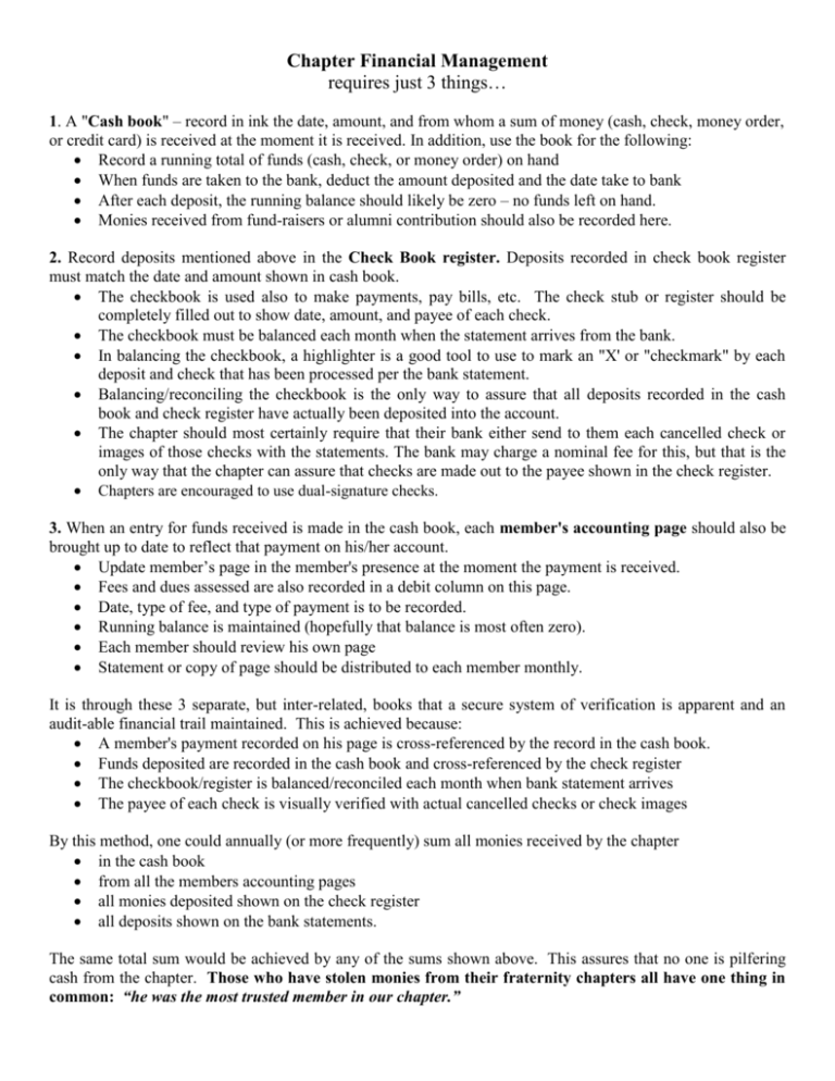 Financial Management Guide Financial Management Guide