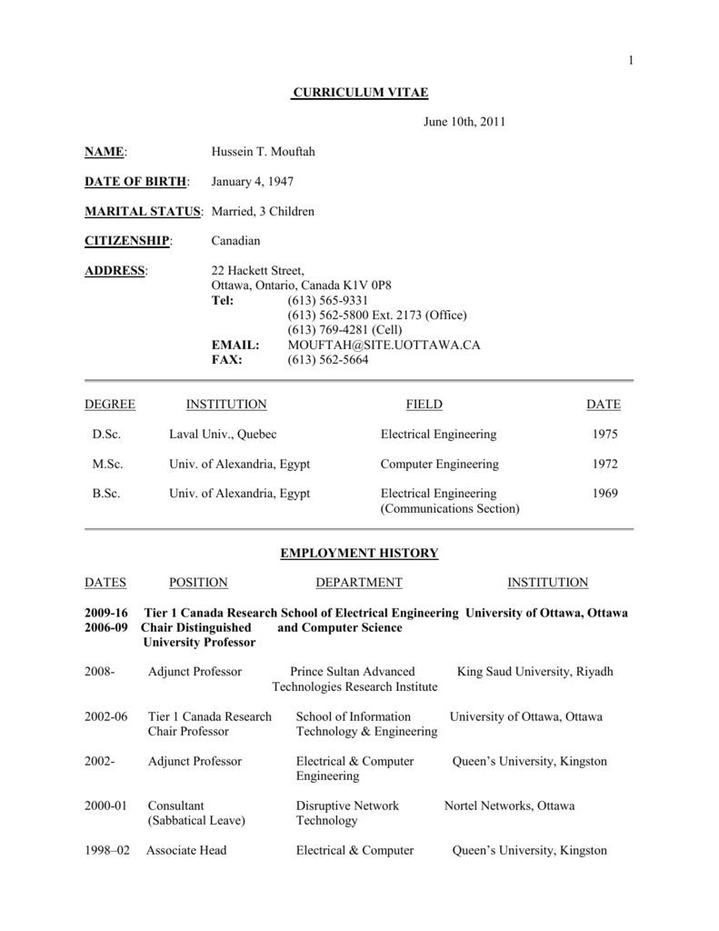 Curriculum Vitae - Irisa