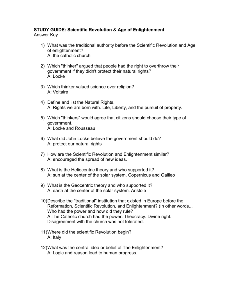 The Enlightenment Philosophers What Was Their Main Idea Examples And The Enlightenment Philosophers What Was Their Main Idea Examples And