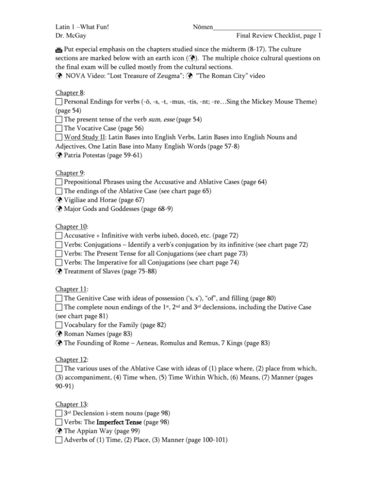 Review Packet