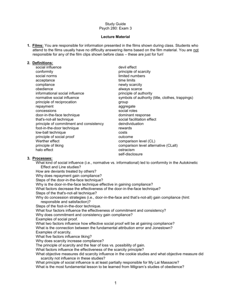 Study Guide