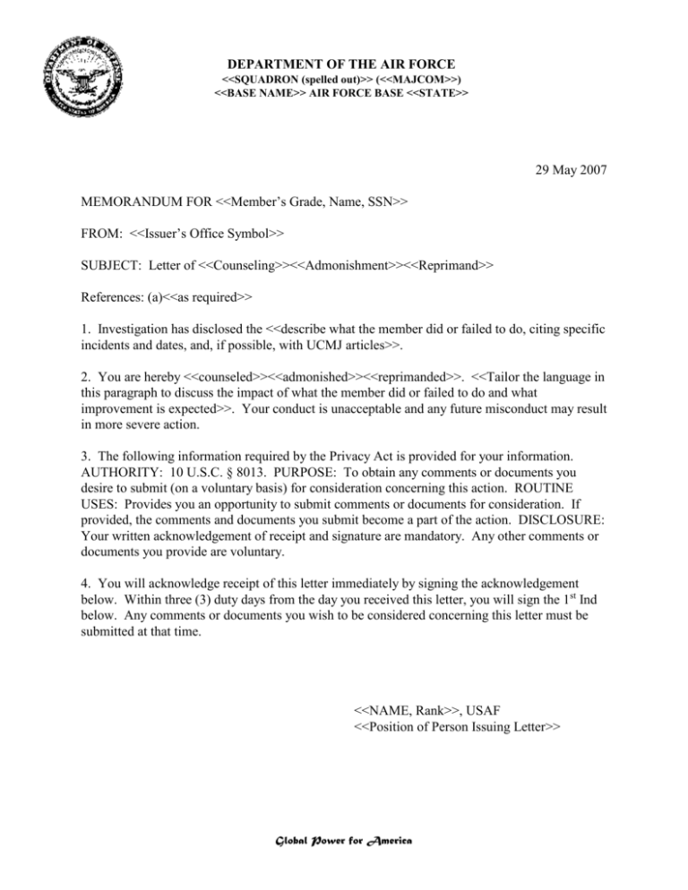 Trip Report Air Force Writer