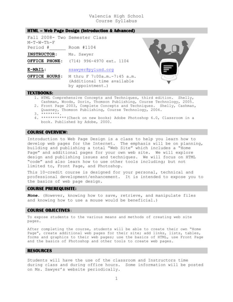 HTML Web Page Design Introduction