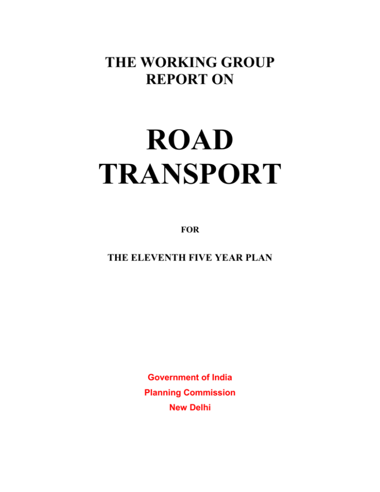 Report Of Of Planning Commission Report Of Of Planning Commission
