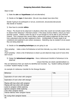 Caregiver-Child Social-Emotional Relationship Rating Scale