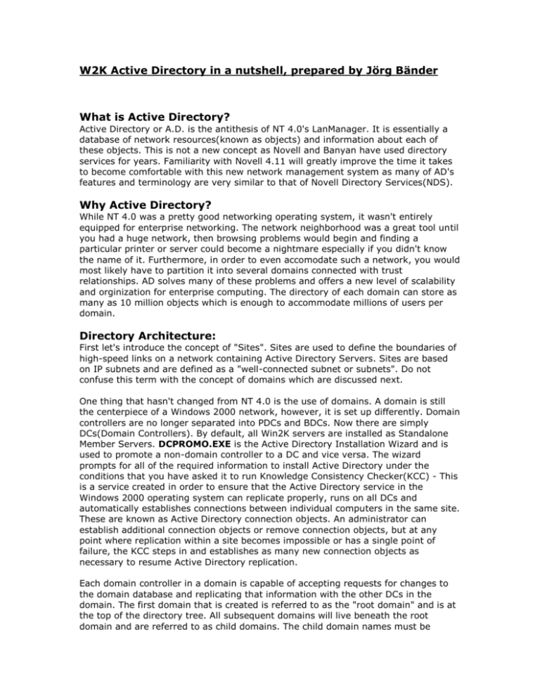 What Is Active Directory