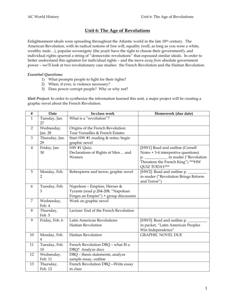 French Revolution Vs Haitian Revolution Venn Diagram Revolut