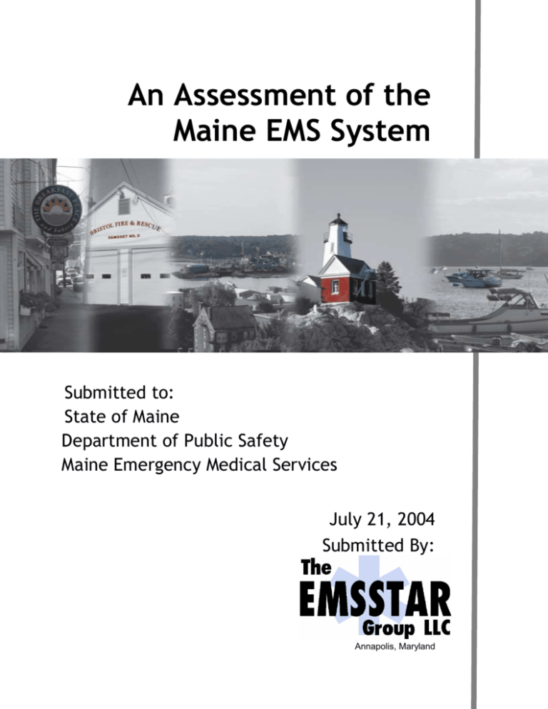 An Assessment Of The Maine EMS System