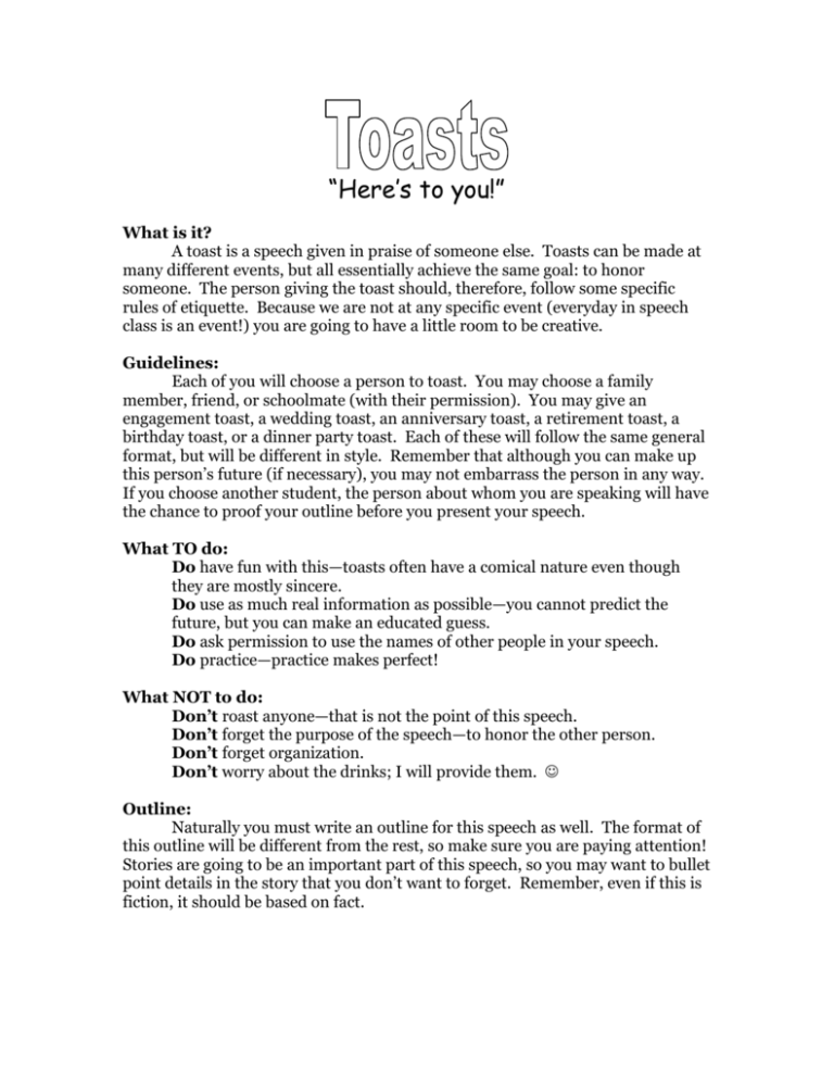 Toast Guidelines Toast Guidelines