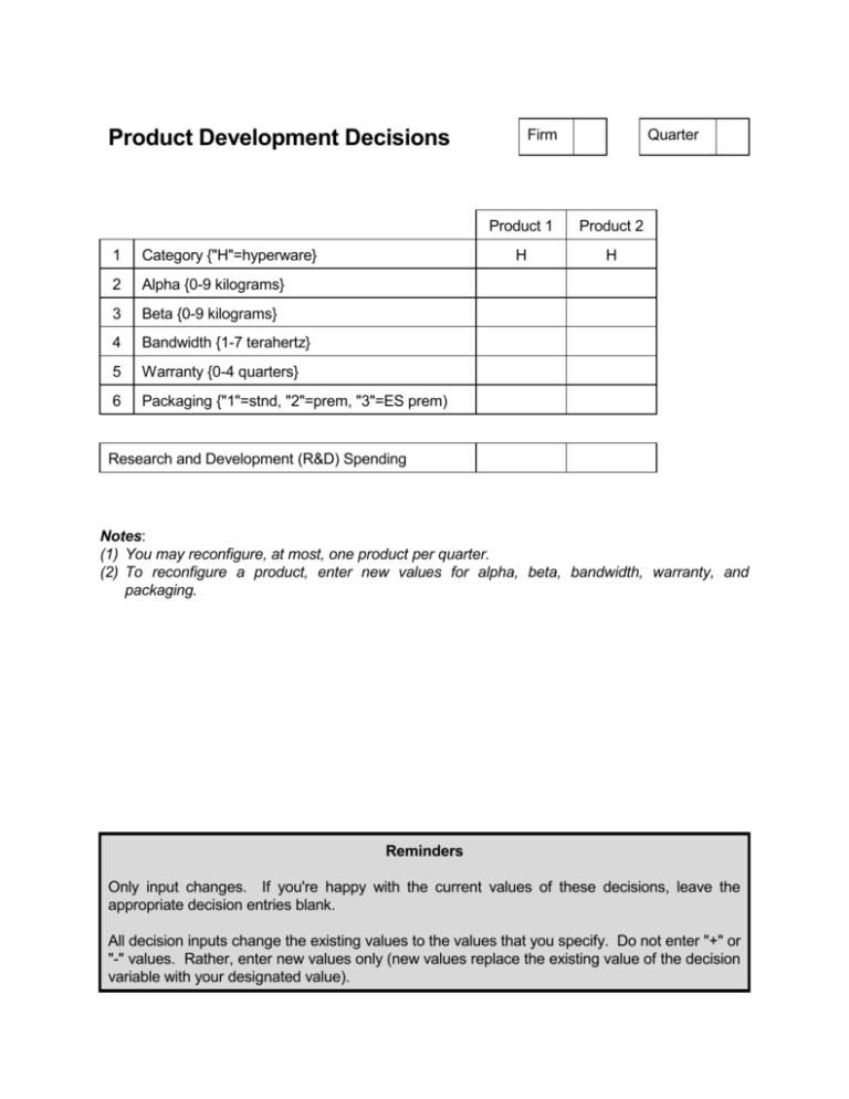 LINKS Marketing Research Simulation