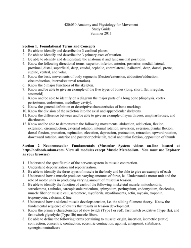 Study Guide Study Guide