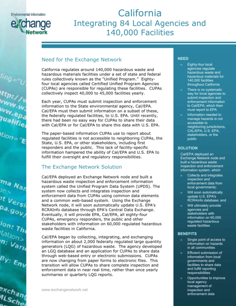 Integrating 84 Local Agencies and 140000