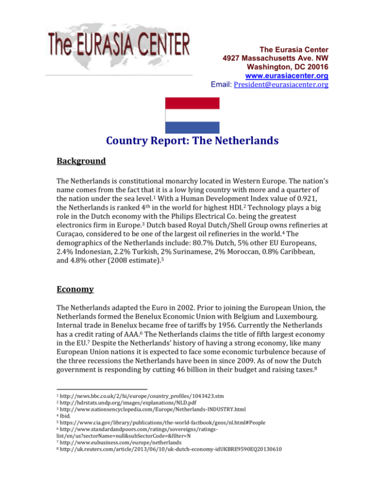 Netherlands Country Report