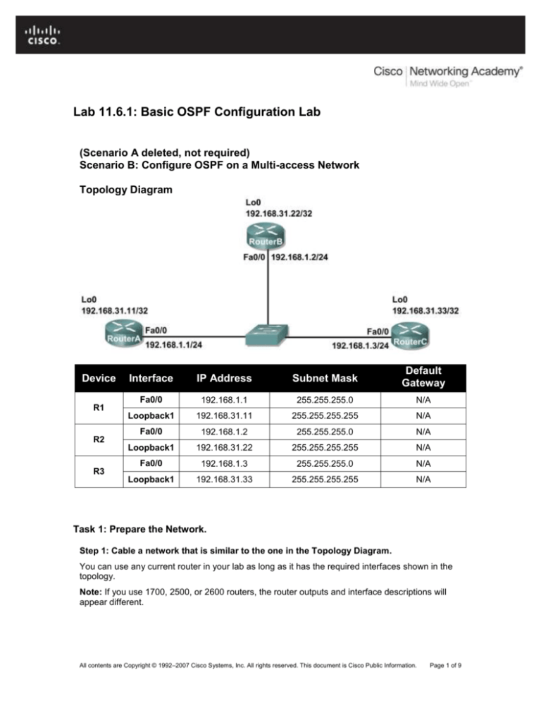 E2 Lab 11 6 1 B Only