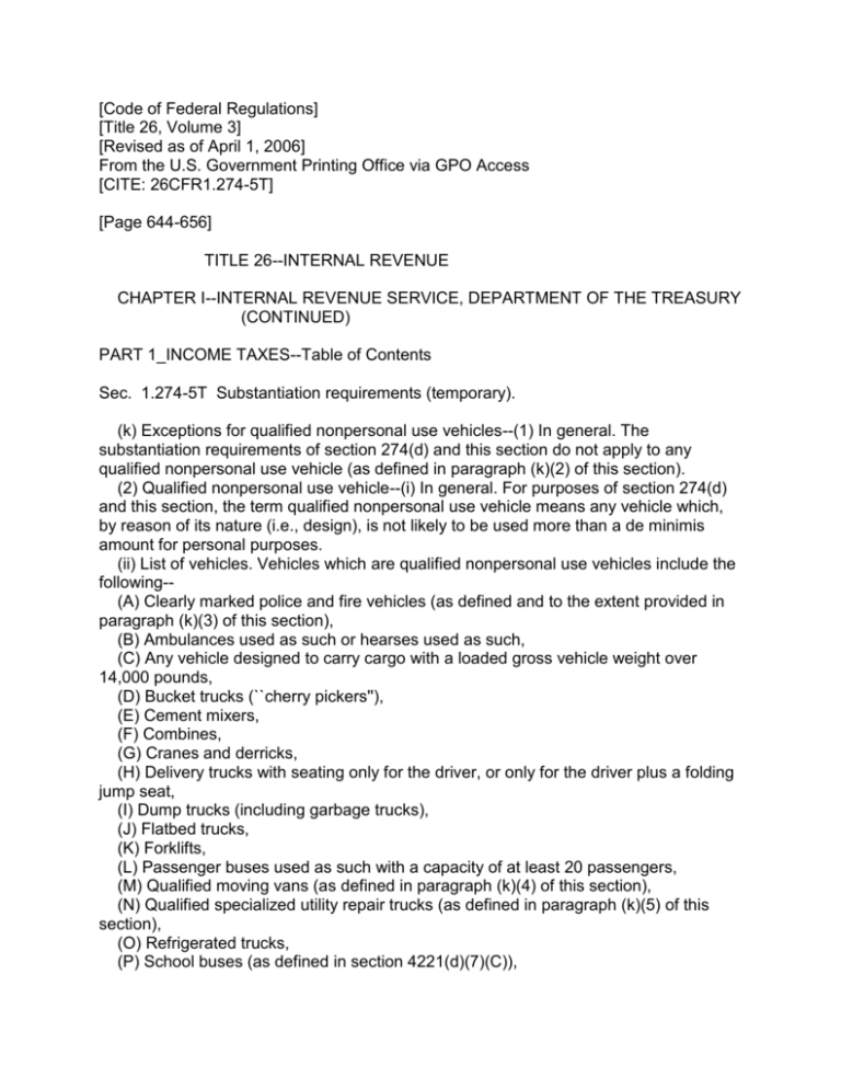 Code Of Federal Regulations