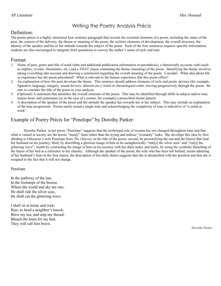 AP Literature And Composition