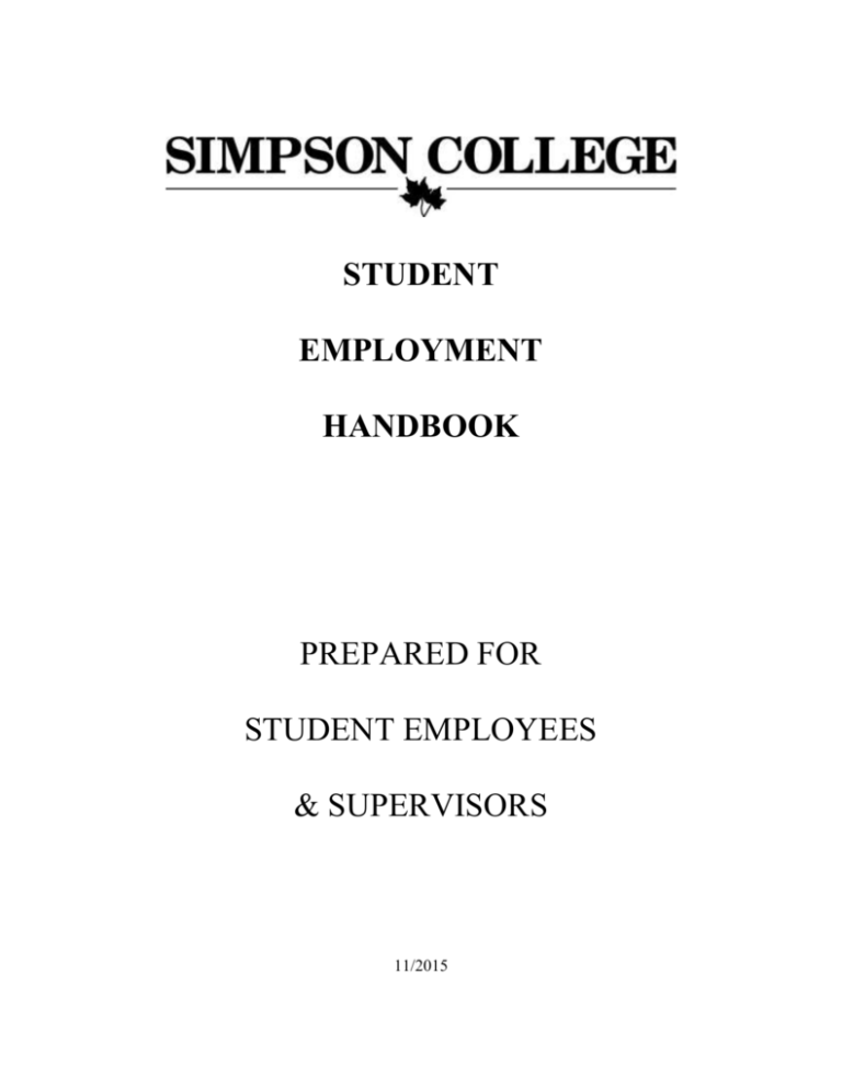 Workstudy Handbook