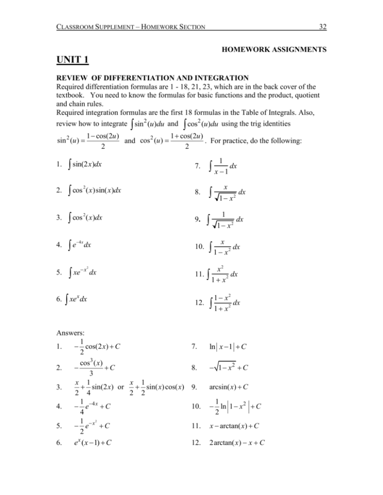 MATH 273 CALCULUS III