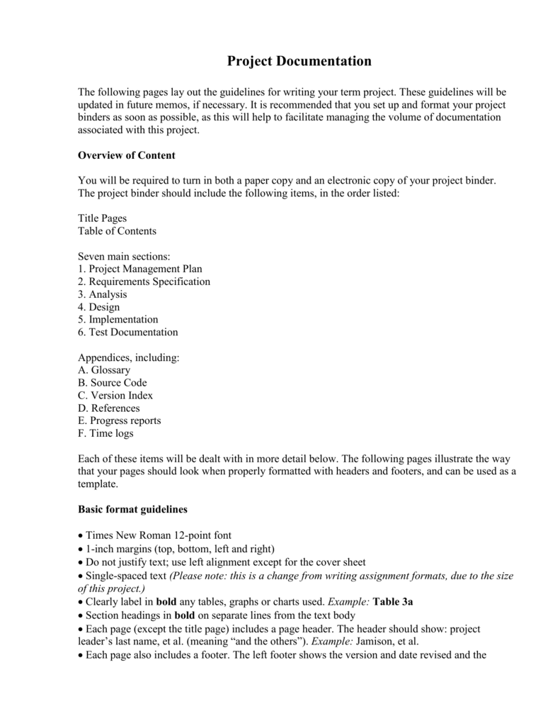 Project Documentation
